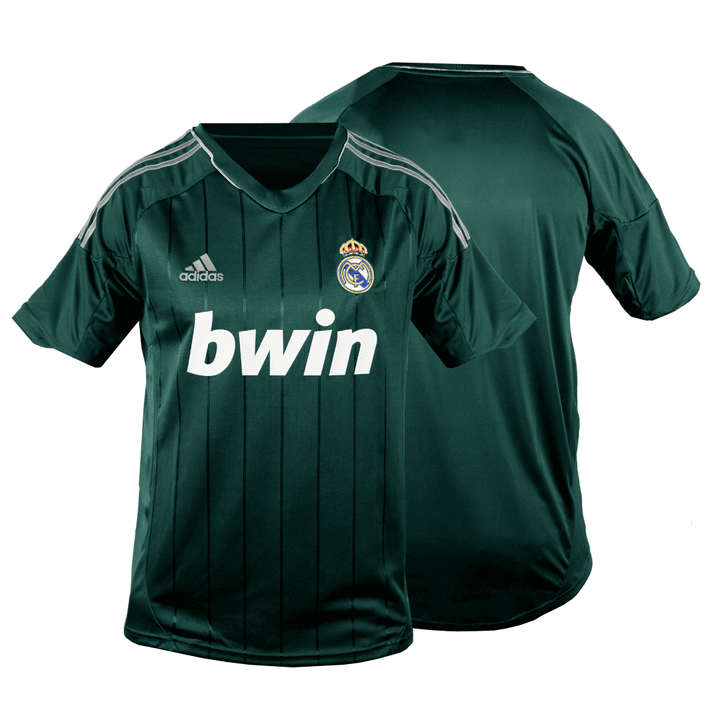 Vintage Green Bwin Cristiano Ronaldo Real Madrid Jersey (2009-2010 ...